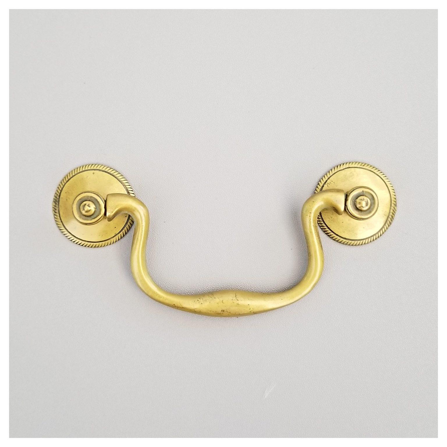 Swan Neck Handles | Brass Hardware | Optimum Brasses