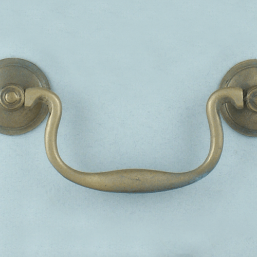 Plain swan neck loop handle, plain bail handles
