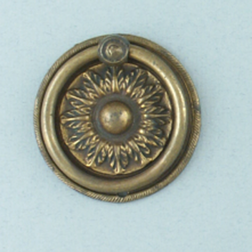 regency disc handles, brass handles, disc handles