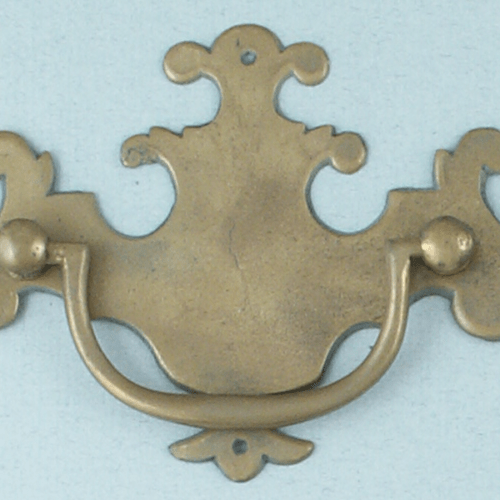 Brass plain plate handles, cupboard handle, kitchen drawer pull