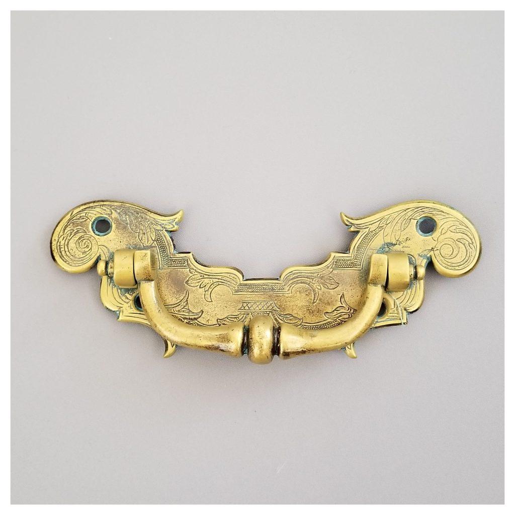 Brass lifting handles, box handles, chest handles