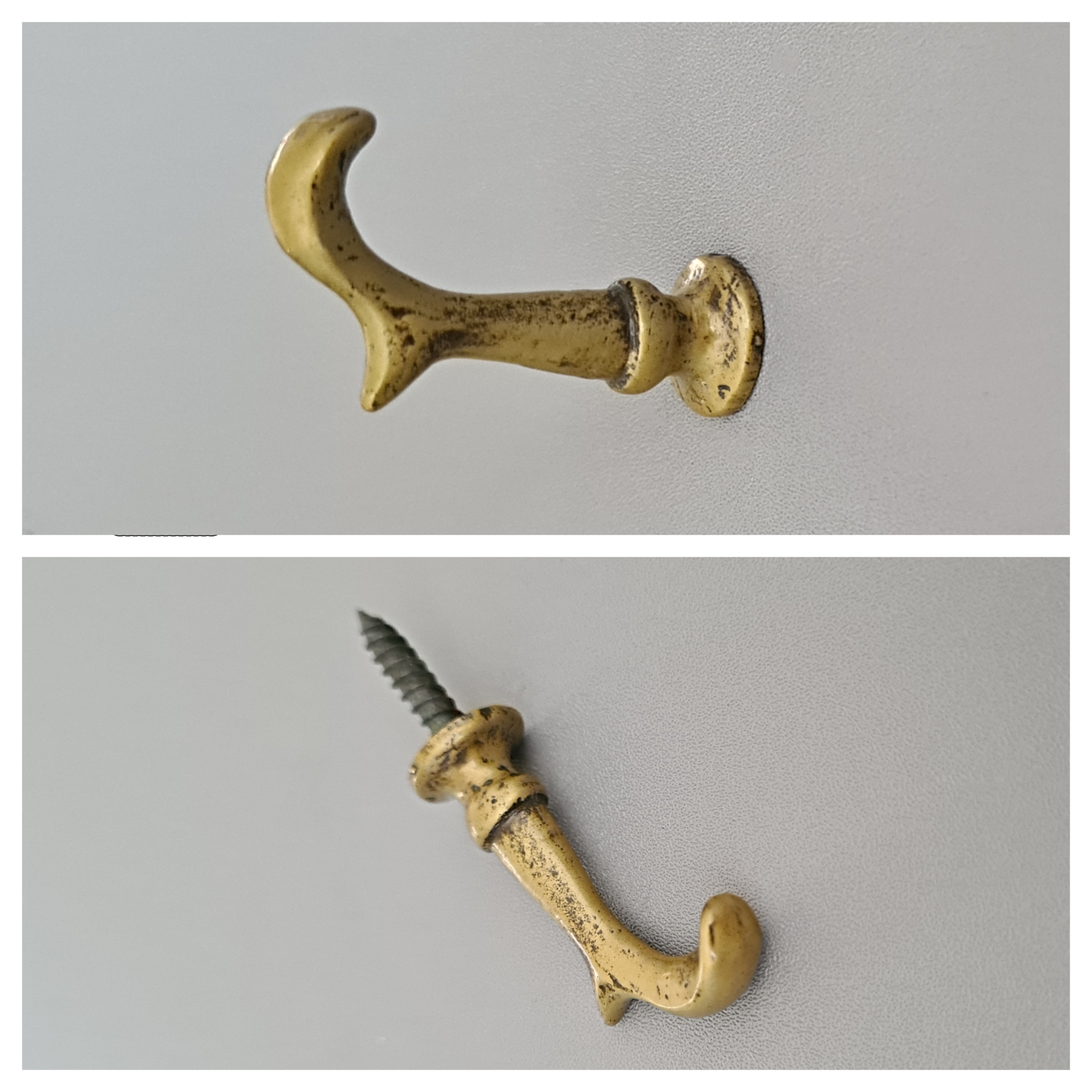 Hooks and eyes for doors, antique furniture, interior design