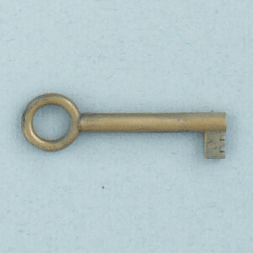 Key blanks, brass keys, keybow for antique furniture, cupboards
