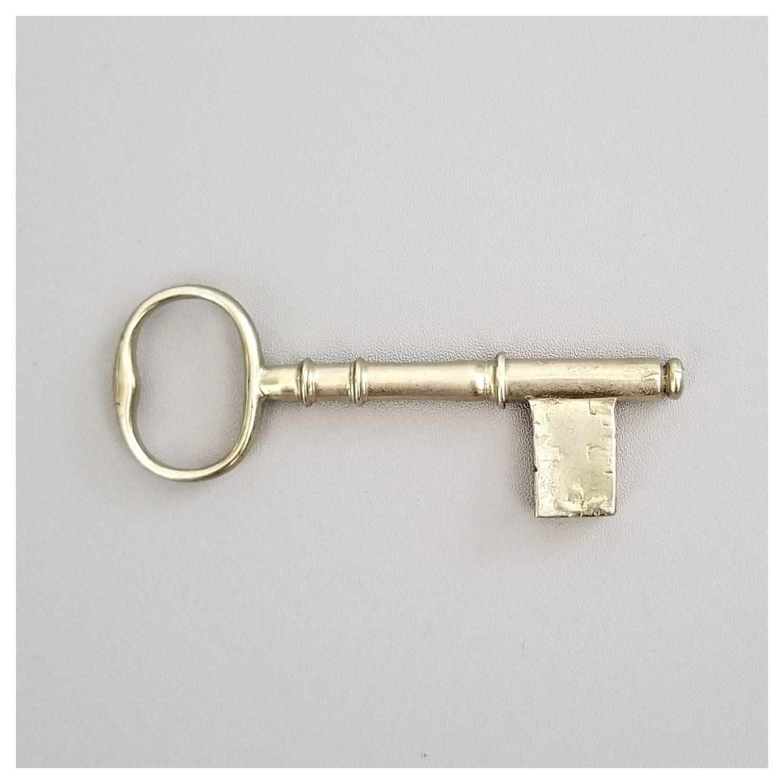 Key blanks, brass keys, keybow for antique furniture, cupboards