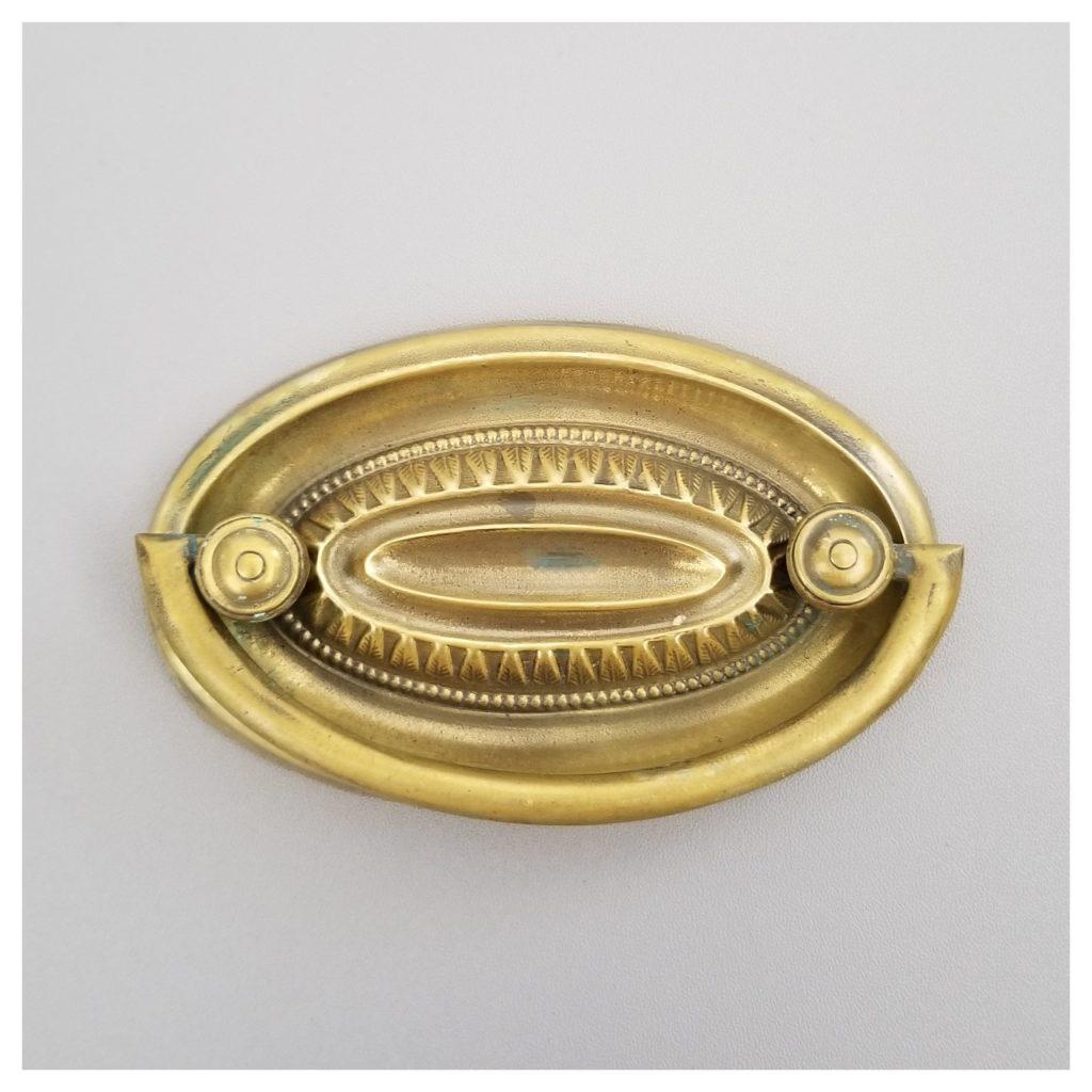 Pressed Oval Handle : Optimum Brasses