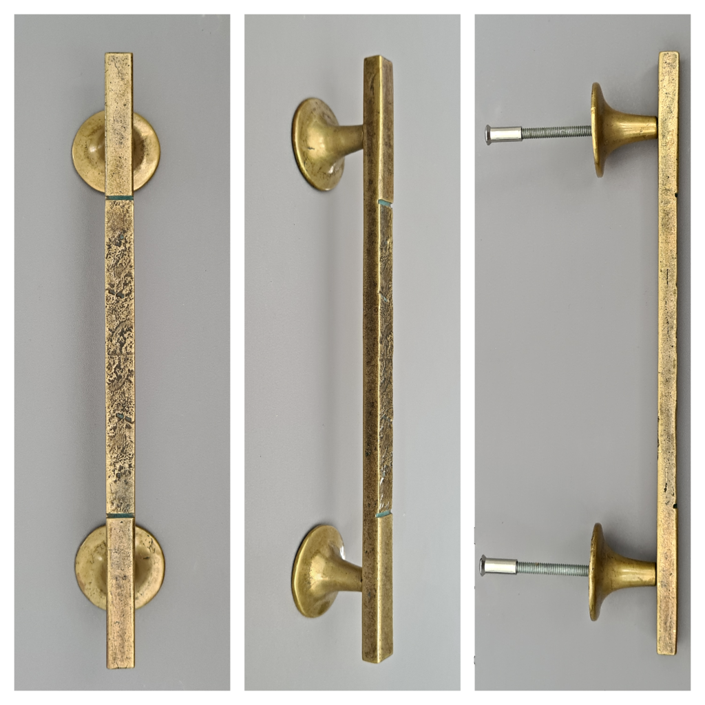 Large Rectangular Bar Handle : Optimum Brasses