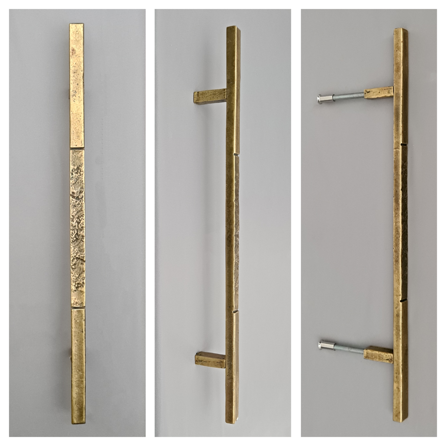 Large Rectangular Bar Handle : Optimum Brasses Large Rectangular Bar Handle : Optimum Brasses