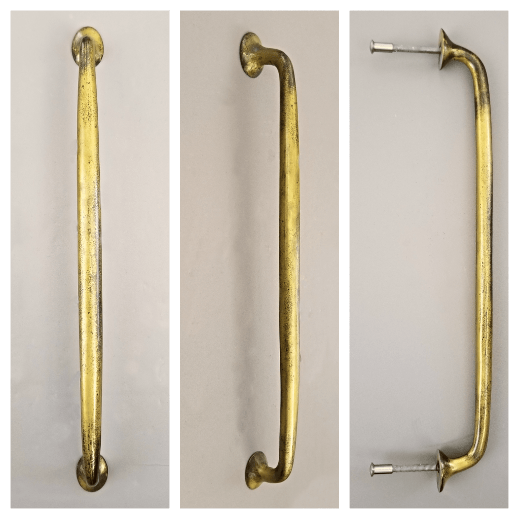 Large Bar Handle 12" Extra Lift : Optimum Brasses